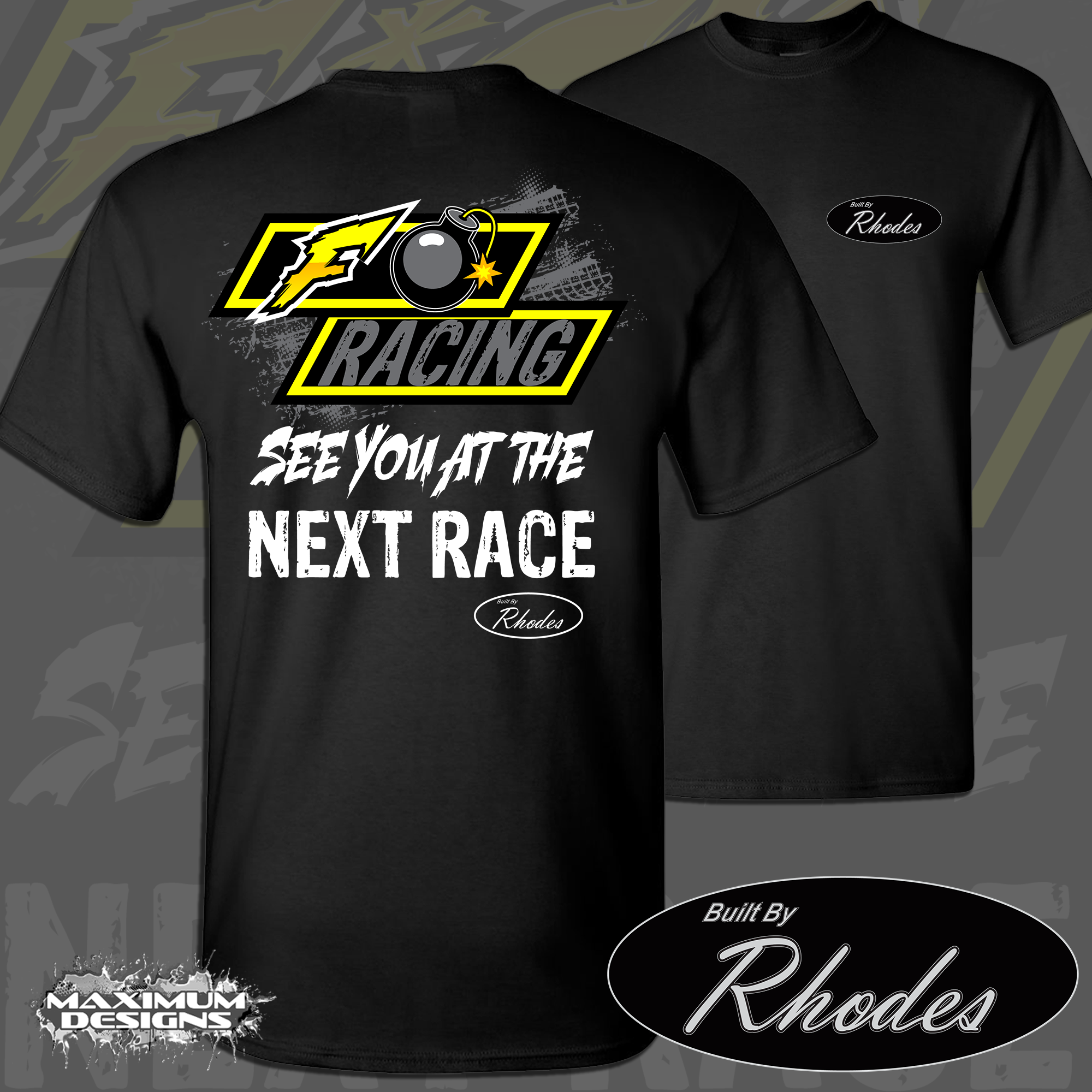 F**** Racing shirt – Rhodes Racing