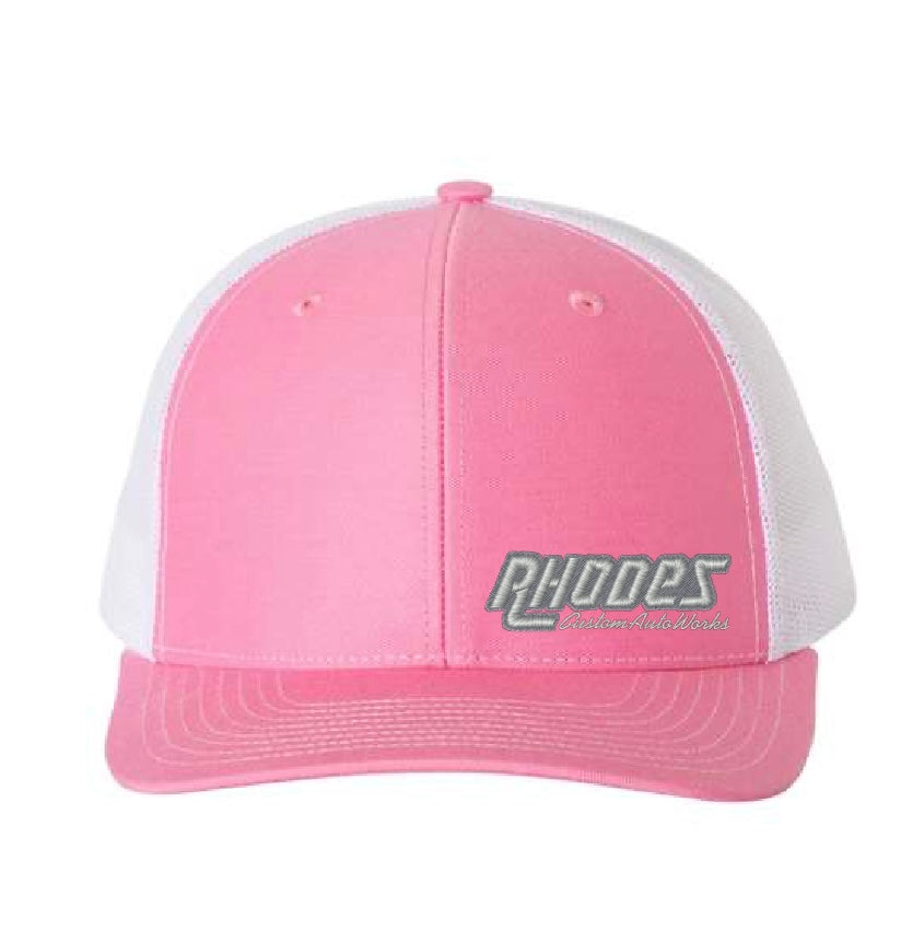Adjustable snapback (pink) – Rhodes Racing